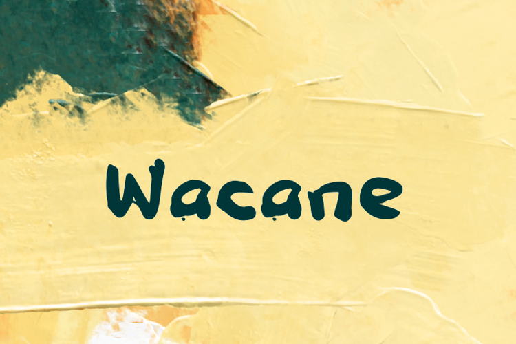 Download w Wacane Font for free - More fonts - FontF.com